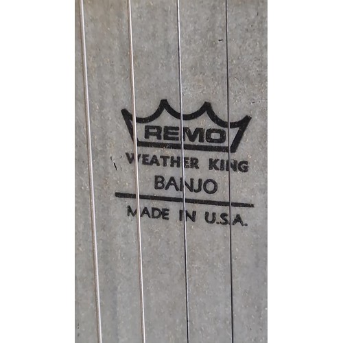 REMO WEATHER KING BANJO MADE IN USA
