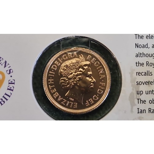 FULL 22CT GOLD BULLION SOVEREIGN DATED 2002 CREATED BY TIMOTHY NOAD ...