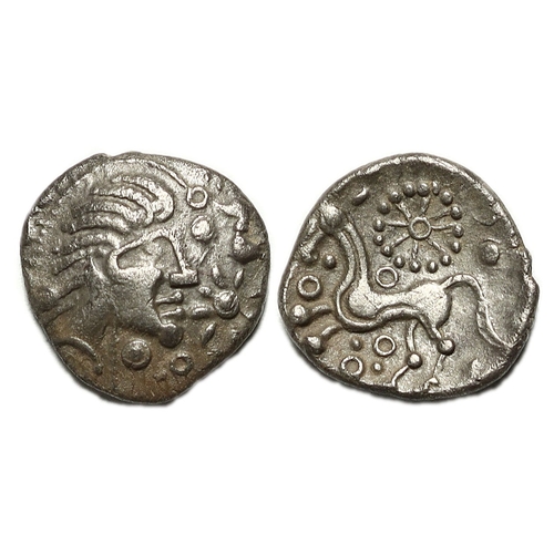 Celtic, early uninscribed coinage, Silver unit, Berkshire, Danebury ...