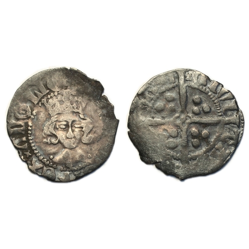 Richard II (1377-1399), Penny, York mint, local dies, crowned facing ...