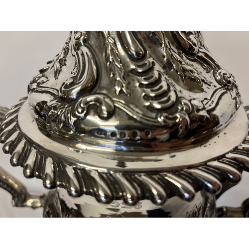 A large Irish silver cup, Dublin 1869 engraved Cork Cup 1925, makers ...