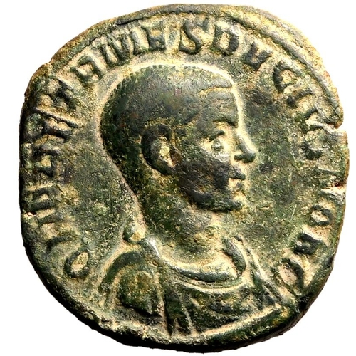 About Very Fine | ROMAN EMPIRE. Herennius Etruscus (Caesar). Bronze ...