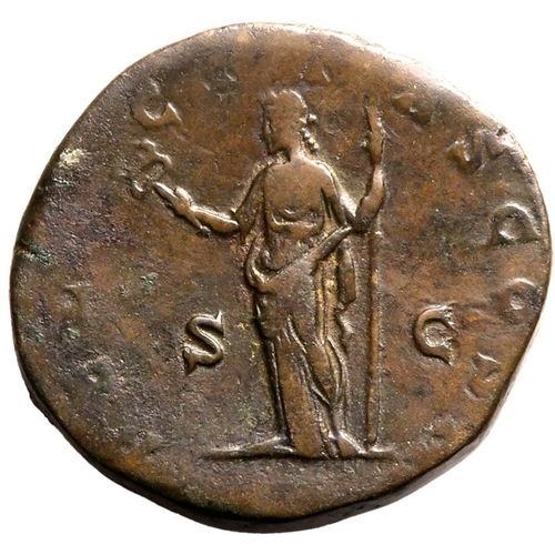 Very Fine | ROMAN EMPIRE. Clodius Albinus (Caesar). Bronze sestertius ...