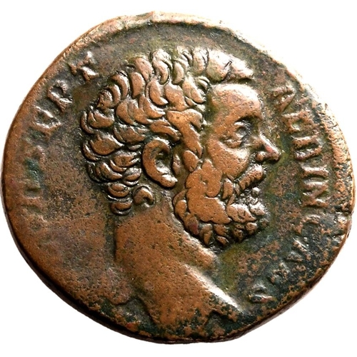About Very Fine | ROMAN EMPIRE. Clodius Albinus (Caesar). Bronze ...
