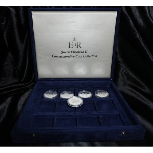 1997 1996 Queen Commemorative Coin Collection (5 Coins)UNITED KINGDOM ...