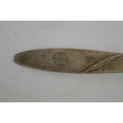 German Nazi spoons and fork - Large spoon marked Stalingrad with makers ...