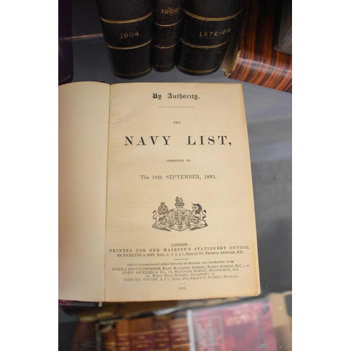 The Navy List, printed for Her Majesty's Stationary Office, London, to ...