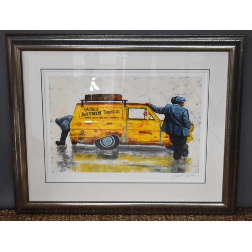 Alexander Miller (Scottish, b1960-): A signed limited edition giclee on ...