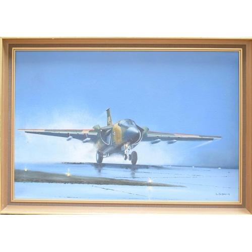 Tim Nolan (20th century): An original oil on canvas painting depicting ...