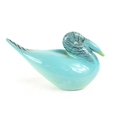 A 1950s Colin Melbourne for Beswick pottery turquoise goose, with ...