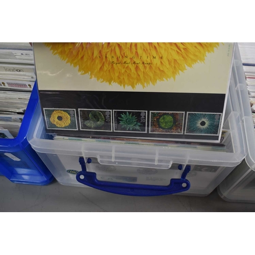 An extensive collection of Royal Mail mint stamp presentation packs ...