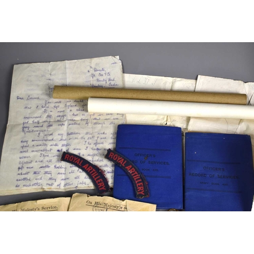 A collection of WWI militaria relating to Lieutenant Leonard Edwin ...