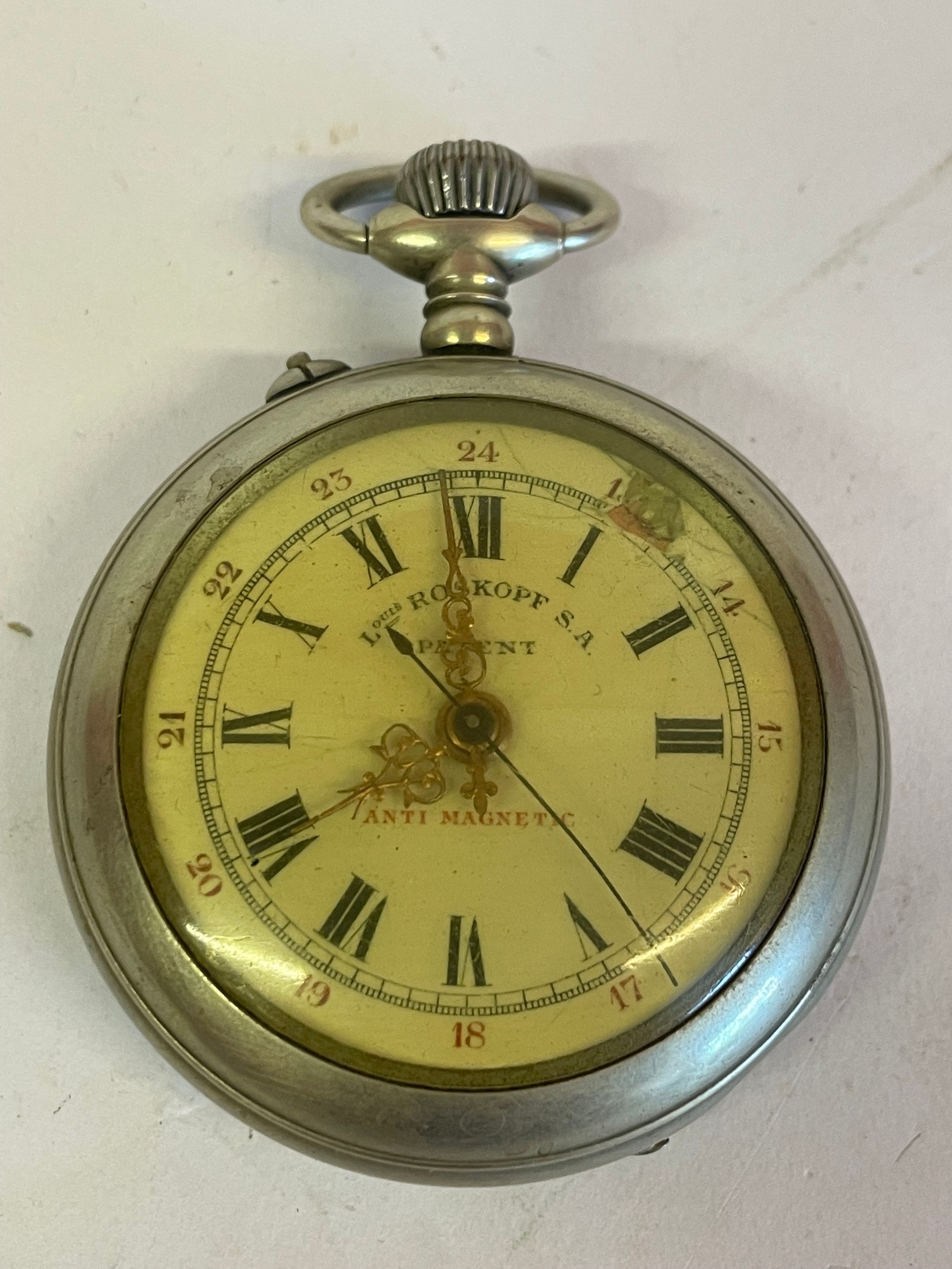 Louis Roskopf SA Patent Pocket Watch
