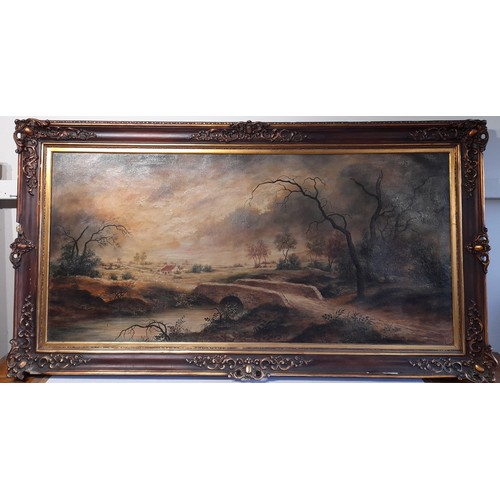 PATER ANDREAS (Leon) BOSTEELS O.F.M. (1901-1970) Large Oil on Canvas ...