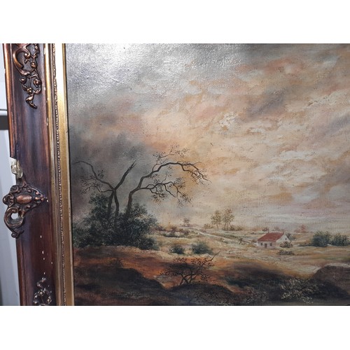 PATER ANDREAS (Leon) BOSTEELS O.F.M. (1901-1970) Large Oil on Canvas ...