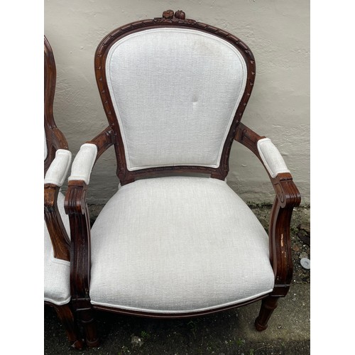 Two French Louis Style Chairs.