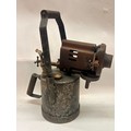 WW2 1944 British Military Tank Starting Blow Torch. 44cm x 42cm.