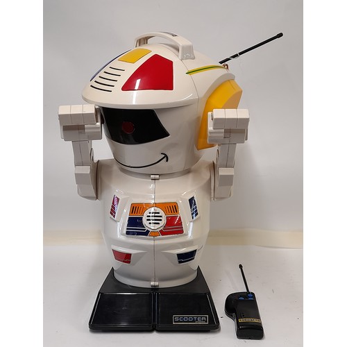 Scooter the Robot Radio Control, 1990's Emiglio Robot known as Scooter ...