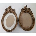 Pair of Vintage Wood and Plaster Picture Frames, 35cm x 22cm