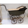 Vintage Dolls Pram with Sprung Carriage