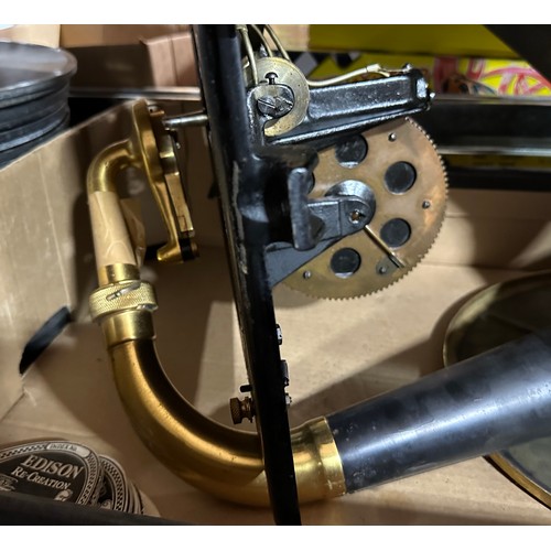 Edison Diamond Disc Phonographic Record Player Including a Selection of ...