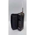Vintage Motorola 8500X Mobile Phone, 1987, with Leather Case