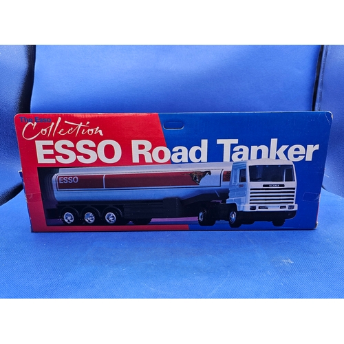 Large Esso Road Tanker Model from the Esso Collection