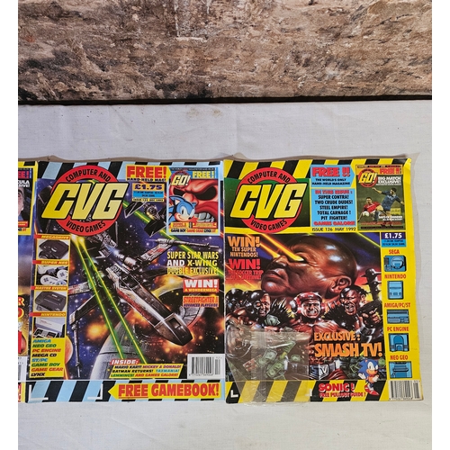 Collection of Vintage CVG (Computer Video Games) Streetfighter, Star ...