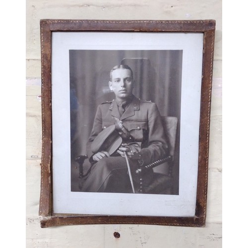 Military Portrait Seated Officer Circa WW1 Marked H Walter-Barnett ...