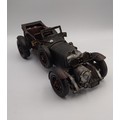 Vintage Tinplate Model Car Styled as 1929 Tourer, Approx. 36cm