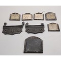 Collection of Late 19th Century Lead Wine Cellar Fittings to Include ...