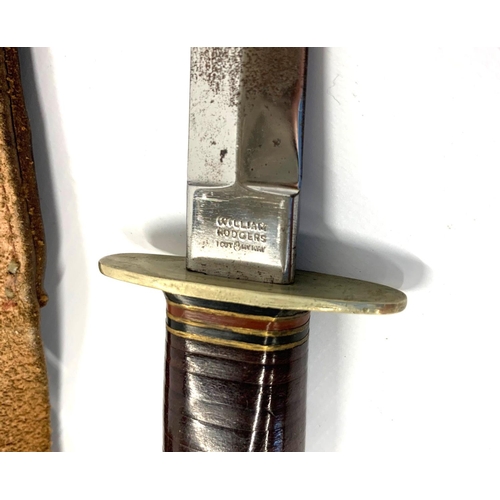 A 20TH CENTURY WILLIAM RODGERS DAGGER Inscribed to blade ‘I CUT MY WAY ...