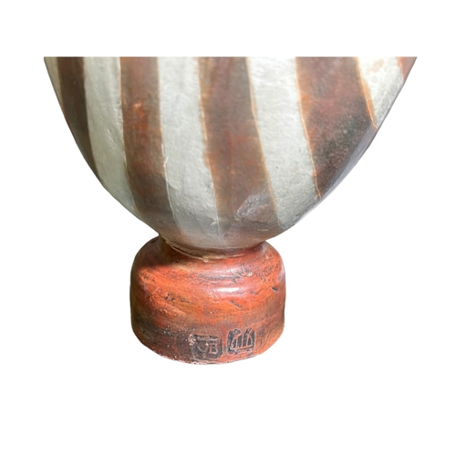 JOHN BEDDING, A MID CENTURY STUDIO POTTERY BOTTLE VASE Impressed ‘JB ...