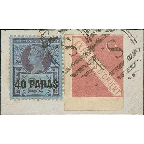Orient Express. c.1890-1931 Covers and cards (13) and pieces (2), with ...