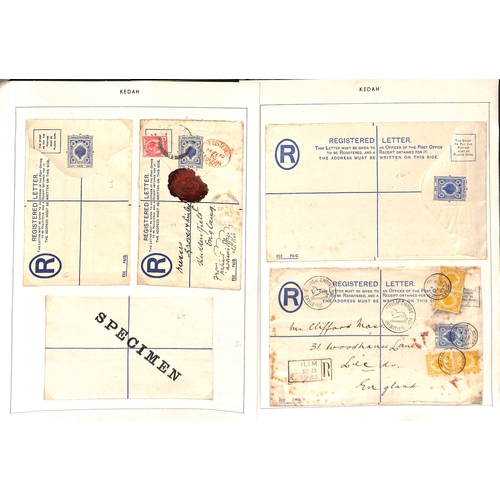 Registration Envelopes. 1912-26 Envelopes comprising 10c size G ...