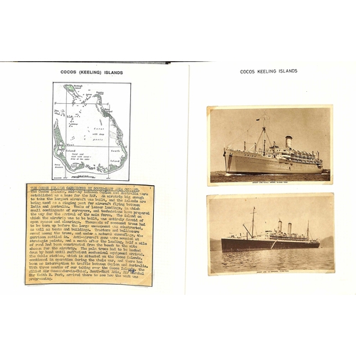 1897-1960 Ephemera, postcards and photos including Colonial Reports for ...