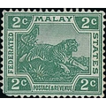 1926-27 2c Green, 3c brown, 4c orange and 6c scarlet, Multiple Script ...