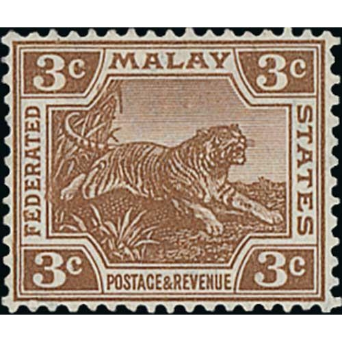 1926-27 2c Green, 3c brown, 4c orange and 6c scarlet, Multiple Script ...