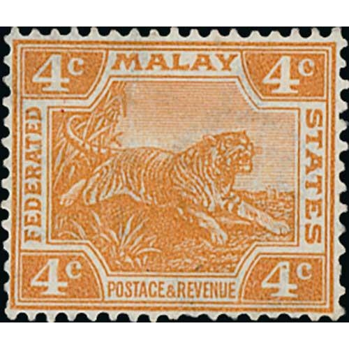 1926-27 2c Green, 3c brown, 4c orange and 6c scarlet, Multiple Script ...