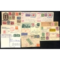 Germany. 1926-44 Covers and cards including 1926 card flown from ...