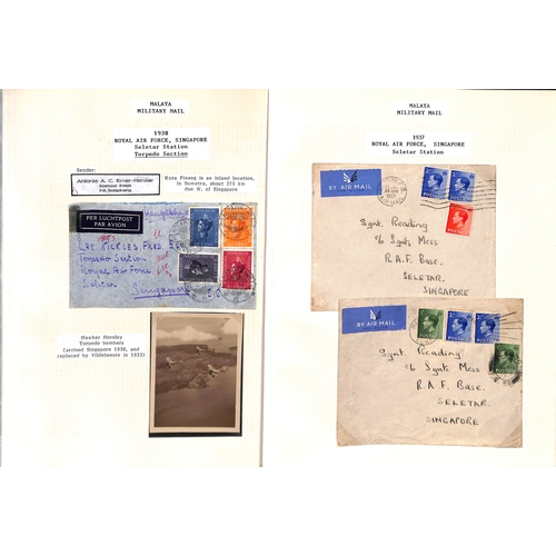RAF Post. 1945-47 Covers and air letters with RAF Post datestamps ...