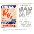 Alan Cobham. 1926 (Dec 2/4) USA 2c Envelopes flown by Cobham in D.H ...