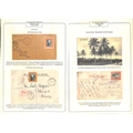 1902-16 Covers (5) and picture postcards (3) including single 5d, 2 ...