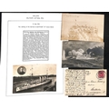 Emden. 1914 Picture postcards of the "Emden", sunk off Cocos Island on ...