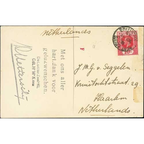 1935 (May 30) Picture postcard of the Dutch Submarine KXVIII and ...