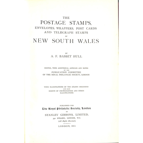 New South Wales. "The Postage Stamps of New South Wales" by A.F Basset ...