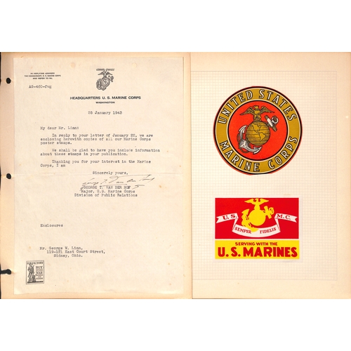 WW2 Patriotic Labels. British labels in sheets (8) including "Free ...