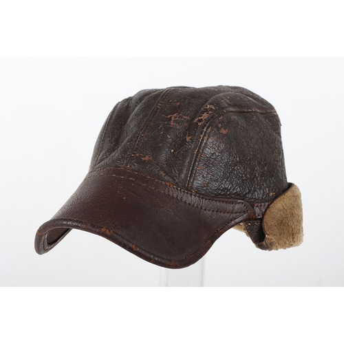 WW2 USAAF B-2 Cap. A lovely example of the USAAF peaked shearling B2 ...