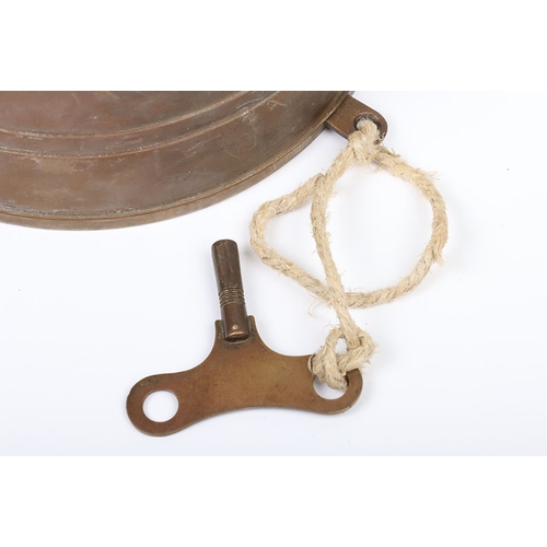 WW2 German Kriegsmarine Ships Bulkhead Clock, fine example of a naval ...