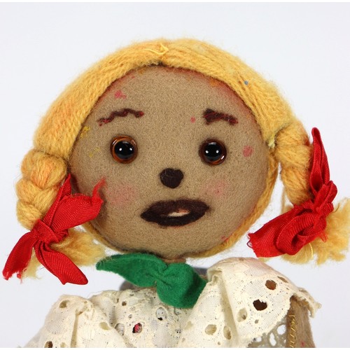 An original Looby Loo string puppet from the BBC Children's television ...